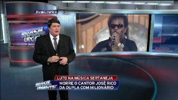 Cantor Edson lembra com carinho de José Rico