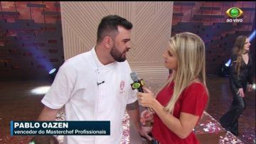 Pablo Oazen vence segunda edição do MasterChef Profissionais