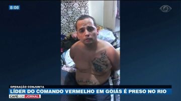 RJ: Líder do Comando Vermelho em Goiás é preso