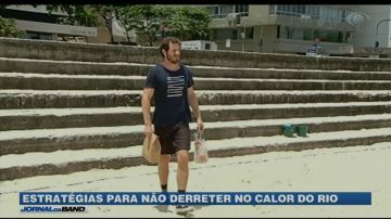 Estratégias para não derreter no calor do Rio de Janeiro