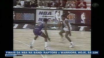 NBA: Band transmite jogo entre Raptors x Warriors
