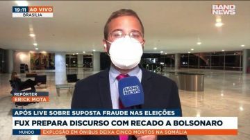 Fux prepara discurso com recado a Bolsonaro