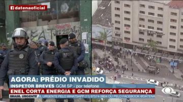 Prédio no Centro de SP é invadido