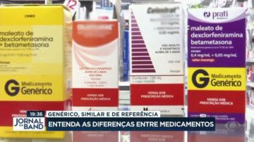 Entenda as diferenças entre medicamentos