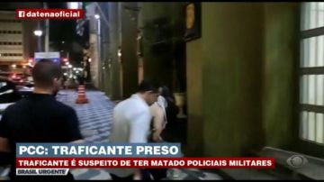 PCC: Traficante preso acusado de matar policiais militares