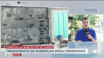 Criminosos fazem treinamento de guerrilha no RJ