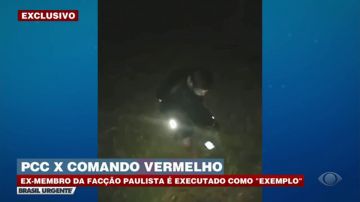 Comando Vermelho executa ex-membro do PCC como "exemplo"