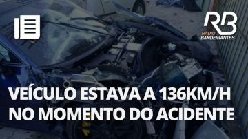 Caso Porsche: laudo aponta que Fernando Sastre dirigia a 136 km/h