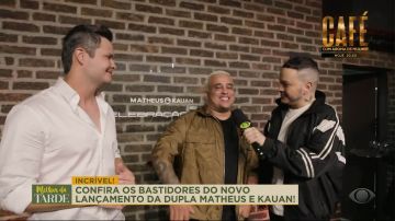 Matheus e Kauan celebram 15 anos de dupla | Melhor da Tarde