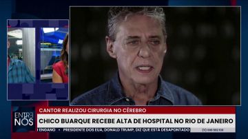 Chico Buarque recebe alta de hospital no RJ após cirurgia no cérebro