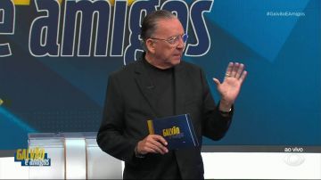 Galvão abre programa cobrando a Seleção e avisa: "Amanhã é ganhar ou ...