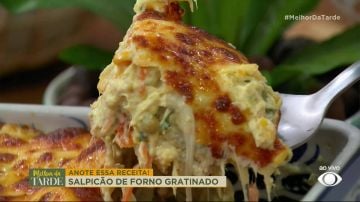 Como fazer salpicão gratinado do chef Estefano Zaquini | Melhor da ...