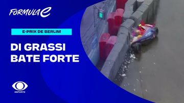 Di Grassi bate forte e causa bandeira vermelha em TL da Fórmula E em Berlim