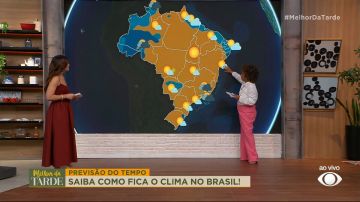 Previsão do tempo: saiba como fica o clima no Brasil | Melhor da Tarde