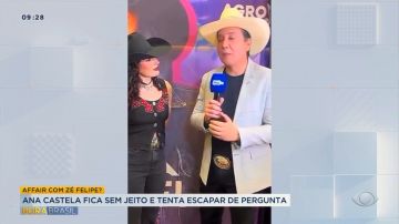 Ana Castela fica sem jeito e tenta escapar de pergunta sobre Zé Felipe ...