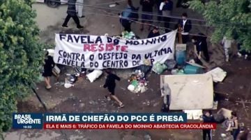 Favela do Moinho: irmã de chefão do PCC é presa