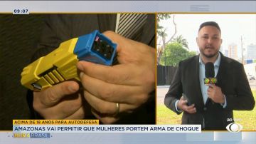 Amazonas vai permitir que mulheres portem arma de choque