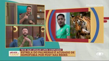 Vitor Roque, astro do Palmeiras, é acusado de homofobia após post nas ...