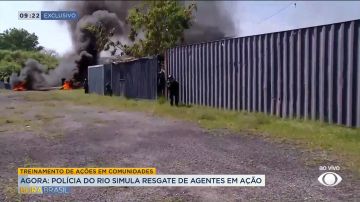 Polícia do Rio simula resgate de agentes em operações | Band