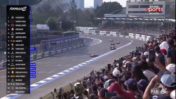 Nick Cassidy segura Mortara e vence o E-Prix do México da Fórmula E